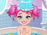 Play Moody Ally Baby Bath On GiaPlay Com