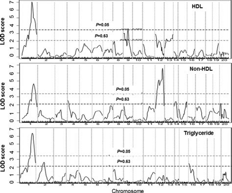 Genomewide Scans For Hdl Non‐hdl Cholesterol And Triglyceride Levels