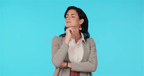 Corporate Thinking Pointing And Planning Woman Gesture At Development