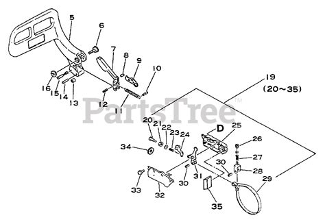Echo CS Echo Chainsaw SN Chain Brake Parts Lookup With Diagrams