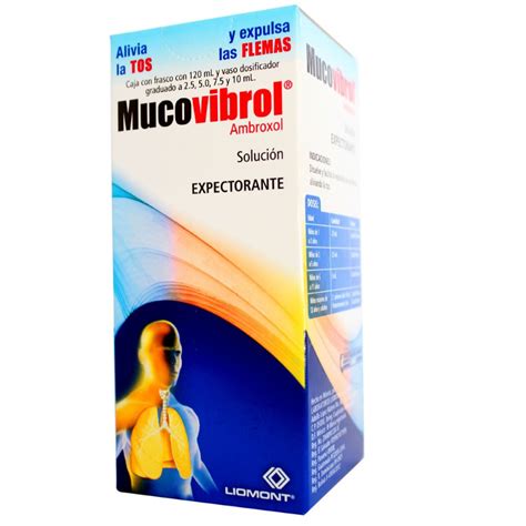 Mucovibrol Expectorante Frasco X 120ml Siman El Salvador
