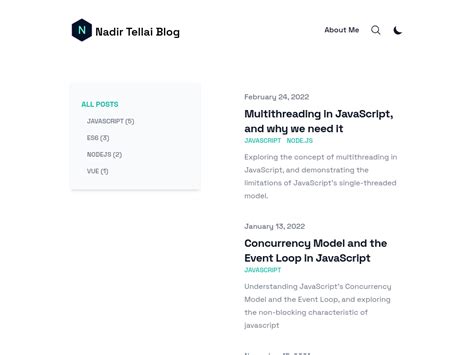 Multithreading In Javascript And Why We Need It Nadir Tellai Blog