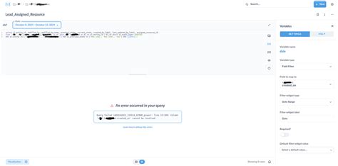 Metabase Filter Error Column Cannot Be Resolved Get Help Metabase Discussion