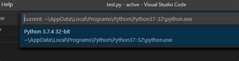 How Do You Get Visual Studio Code To Use Different Python Interpreter