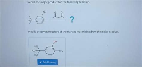 [solved] predict the major product for the following react