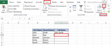 Combine First And Last Names In Excel Step By Step Guide Myexcelonline