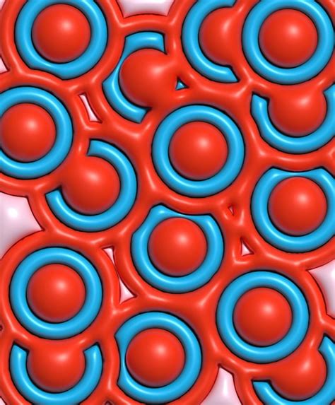 premium photo abstract background with red circles 3d rendering