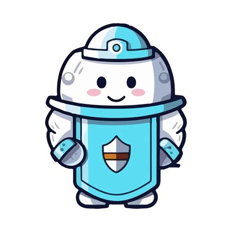 Data Sphere Mascot Logo Premium Ai Generated Vector