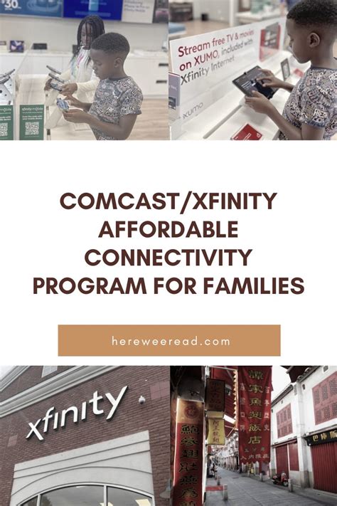 Digital Equity Matters Comcast Xfinity Affordable Connectivity Program For Families Here Wee Read