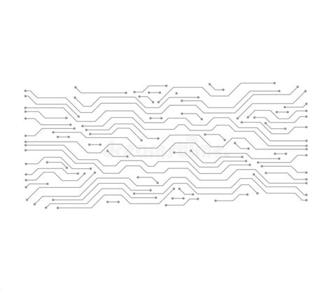 Abstract Technology Background Circuit Board Pattern Futuristic