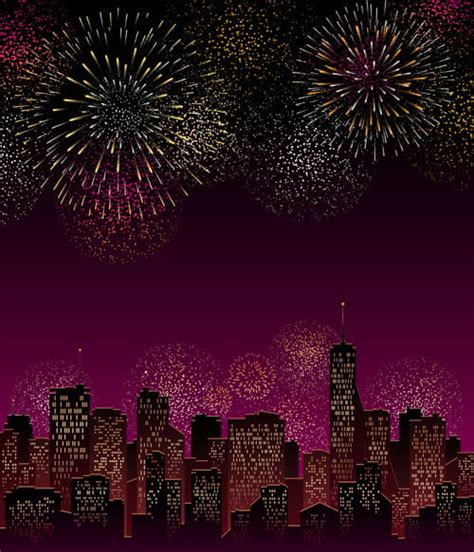 휴일 불꽃 놀이 디자인 벡터 자료 33 세트 Eps Uidownload