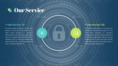 Security Company Pitch Deck PowerPoint Presentation Design