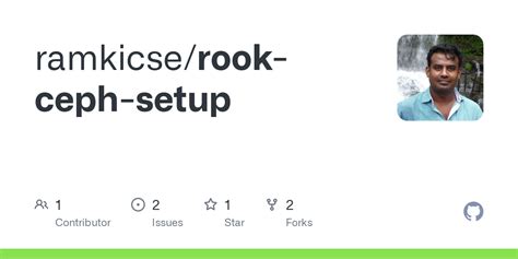 Github Ramkicserook Ceph Setup