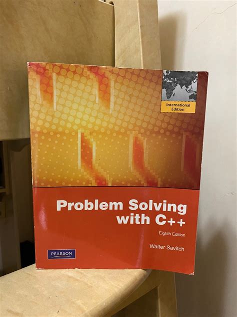 Pearson Problem Solving With C （eighth Edition 興趣及遊戲 書本 And 文具 教科書
