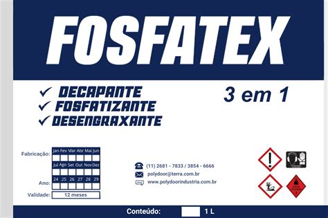 Fosfatex 1l Polydoor Produtos