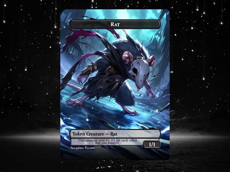 Rat Token Proxy Custom Proxy Card Proxies Etsy