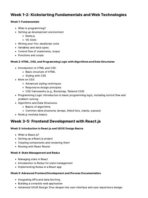 coding curriculum pdf databases web application