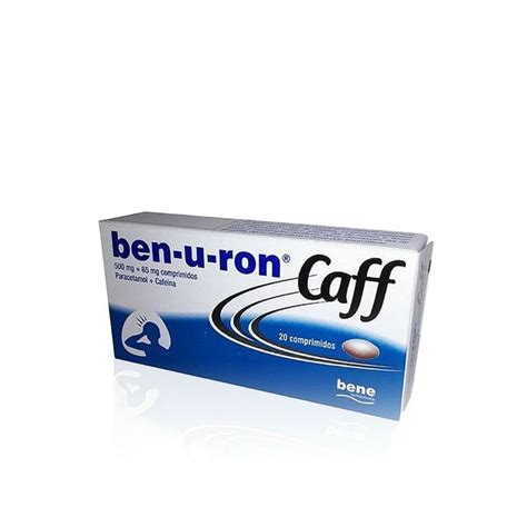 Ben U Ron Caff 50065mg X 20 Comp Farmácia Perto De Mim