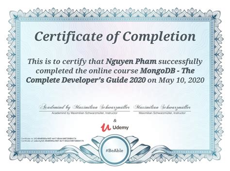 Nguyen Pham 📘 On Linkedin My First Technical Certificate Ever
