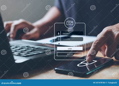 Cyber Security In Two Step Verification Login User Identification