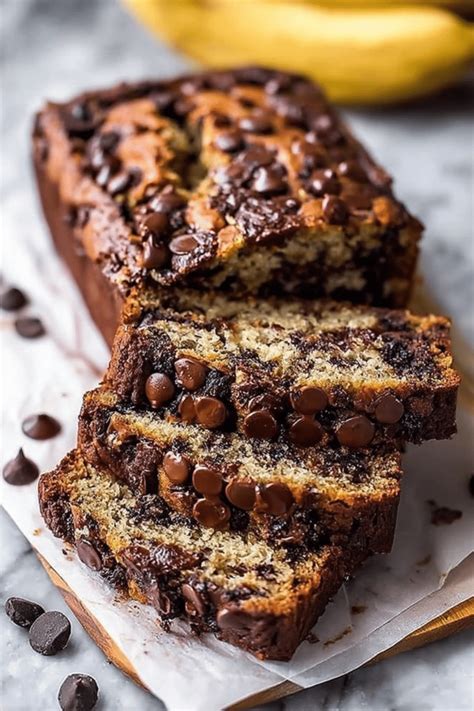 Super Moist Chocolate Chip Banana Bread Recipe Superb Recipe