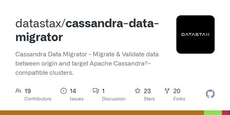 Package Datastaxcdmcassandra Data Migrator · Datastaxcassandra Data Migrator · Github