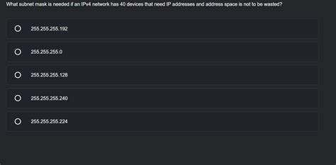 What Subnet Mask Is Needed If An IPv StudyX