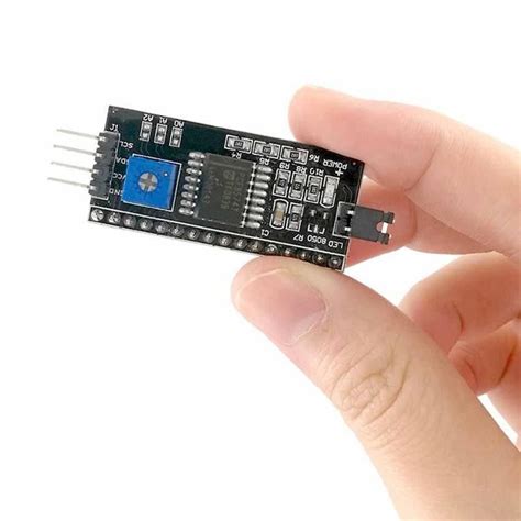 iic i2c serial interface adapter board for arduino 1602 lcd module