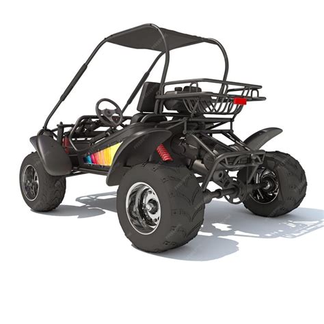Premium Photo Off Road Dune Buggy 3d Rendering On White Background