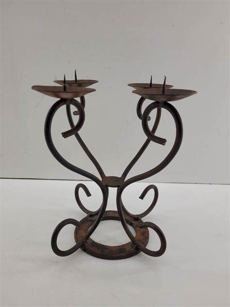 Candelabro De Hierro Cardiff Store Tienda FÍsica Y Online