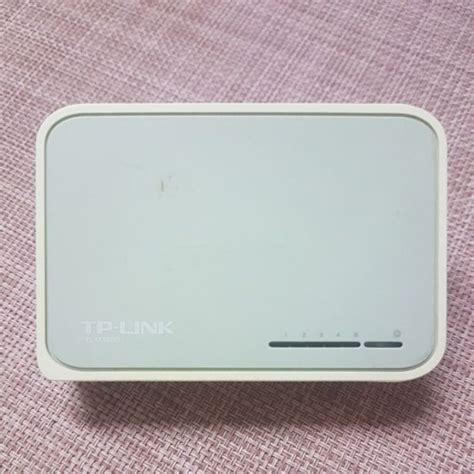 Tp Link Tl Sf1005d 5 Port 10100mbps Desktop Switch Used No Box
