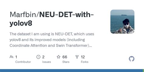 Github Marfbin Neu Det With Yolov8 The Dataset I Am Using Is Neu Det Which Uses Yolov8 And