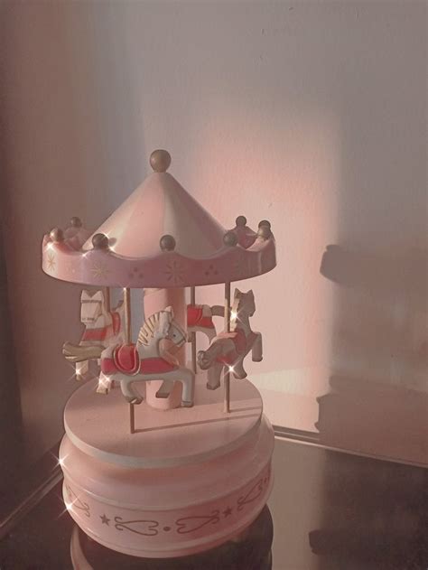 Pink Carousel Home Decor