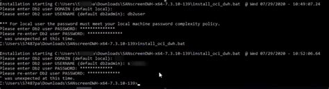 Oncommand Insight Data Warehouse 7310 Fails To Install Db2 Netapp Knowledge Base