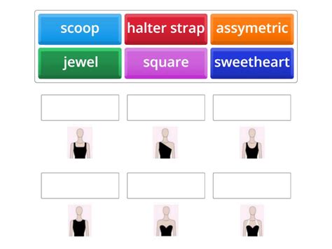 Types of necks المطابقة