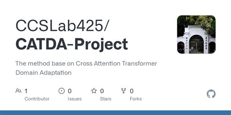 Github Ccslab425catda Project The Method Base On Cross Attention Transformer Domain Adaptation