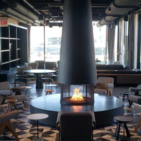 Round Gas Fireplaces Circular Fireplaces For 360 Degree Viewing