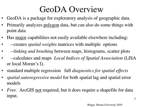 Ppt Using Geoda Powerpoint Presentation Free Download Id350345