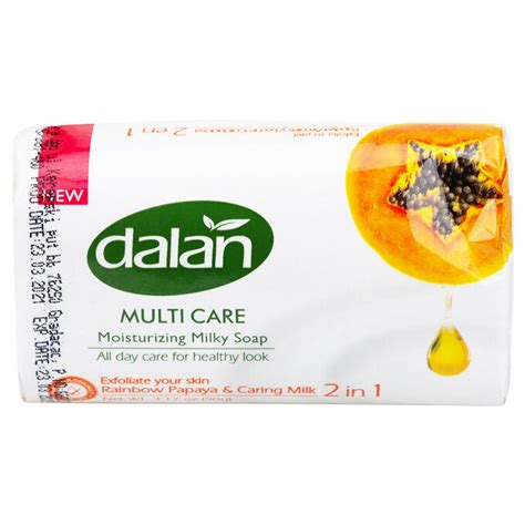 ТД Петровский / Мыло туалетное твердое "Dalan Multi Care" 90г, "Папайя ...