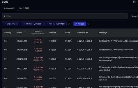 Logs Ui Embrace Documentation