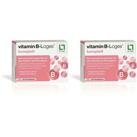 Drloges Vitamine B Loges® Complet 2x120 Pcs Redcare Apotheke