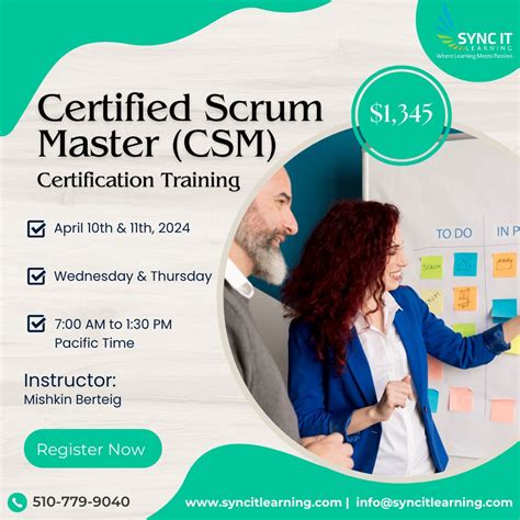 Sync It Learning On Linkedin Csm Scrum Scrumtraining Scrummaster