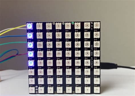 Adafruit Neopixel 8x8 Led Matrix With Arduino Individually 42 Off