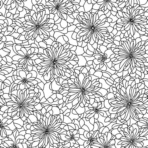 Premium Vector Floral Seamless Pattern Diagonal Flower Lines Pattern