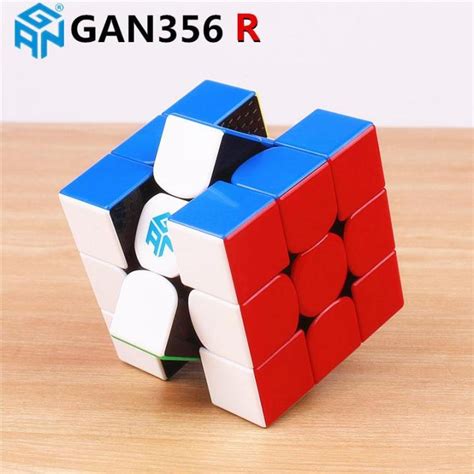 Original Gan356 R 3x3x3 Magic Speed Cube Stickerless Professional Gan 356r Puzzle Cubes