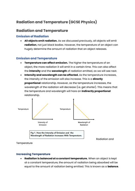 SOLUTION Pearson Igcse Physics Notes Electricity Radiation And Temperature Studypool