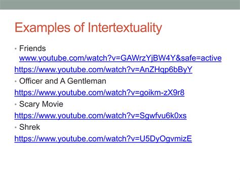 Intertextuality Pptx