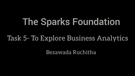 [video] ruchitha b on linkedin thesparksfoundation datascience