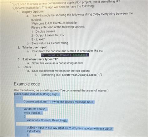 Solved Please Help Me Code The Instructions In C Please