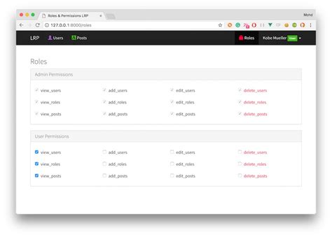 Easy Roles And Permissions In Laravel 5 Qcode